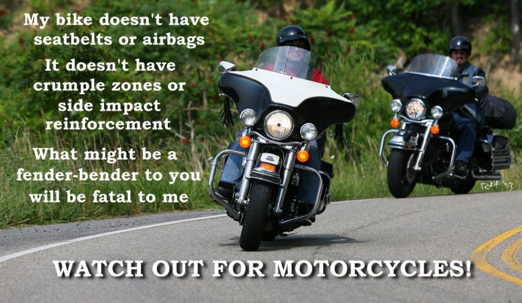 Motorcycle Awareness Month PSA's for Sharing | Rands Adventure Gear